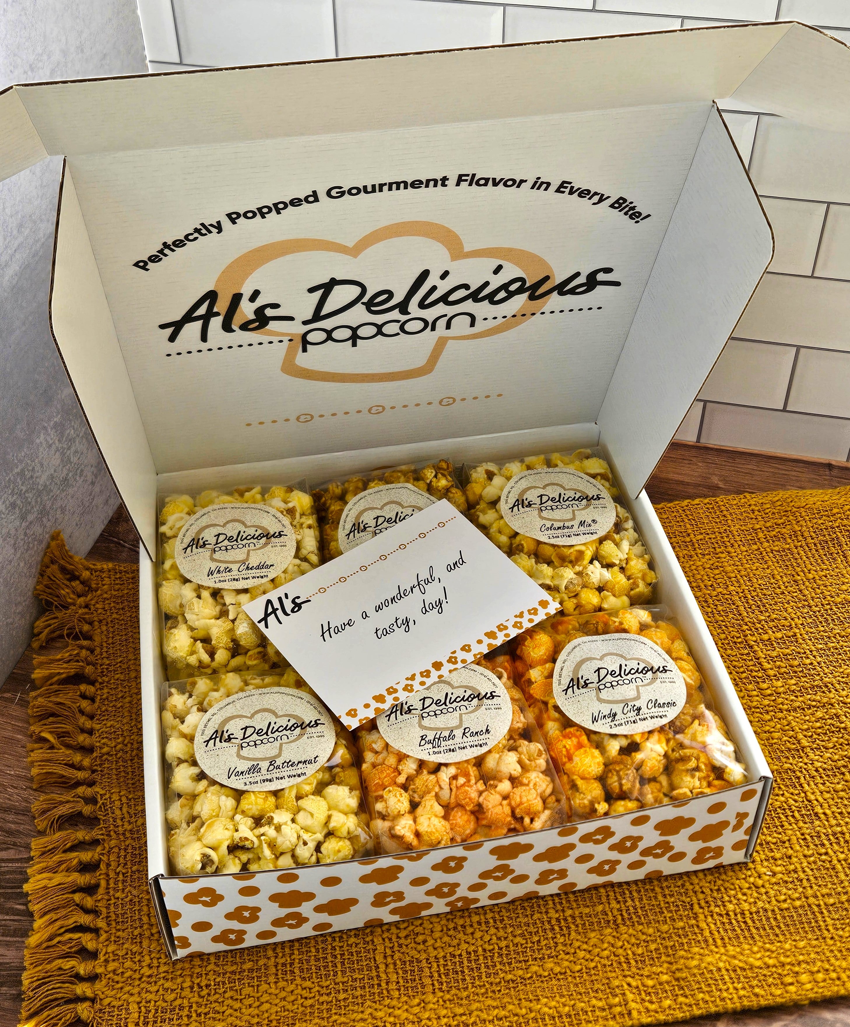 Popcorn Gift Boxes – Al's Delicious Popcorn