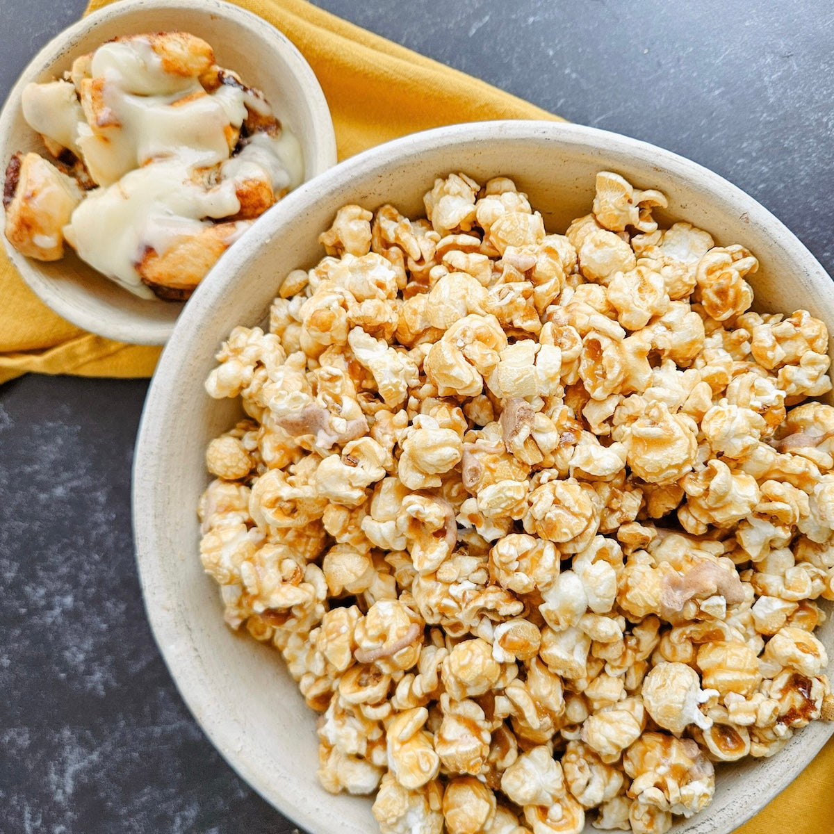 Cinnamon Roll Popcorn (without nuts) – Al's Delicious Popcorn