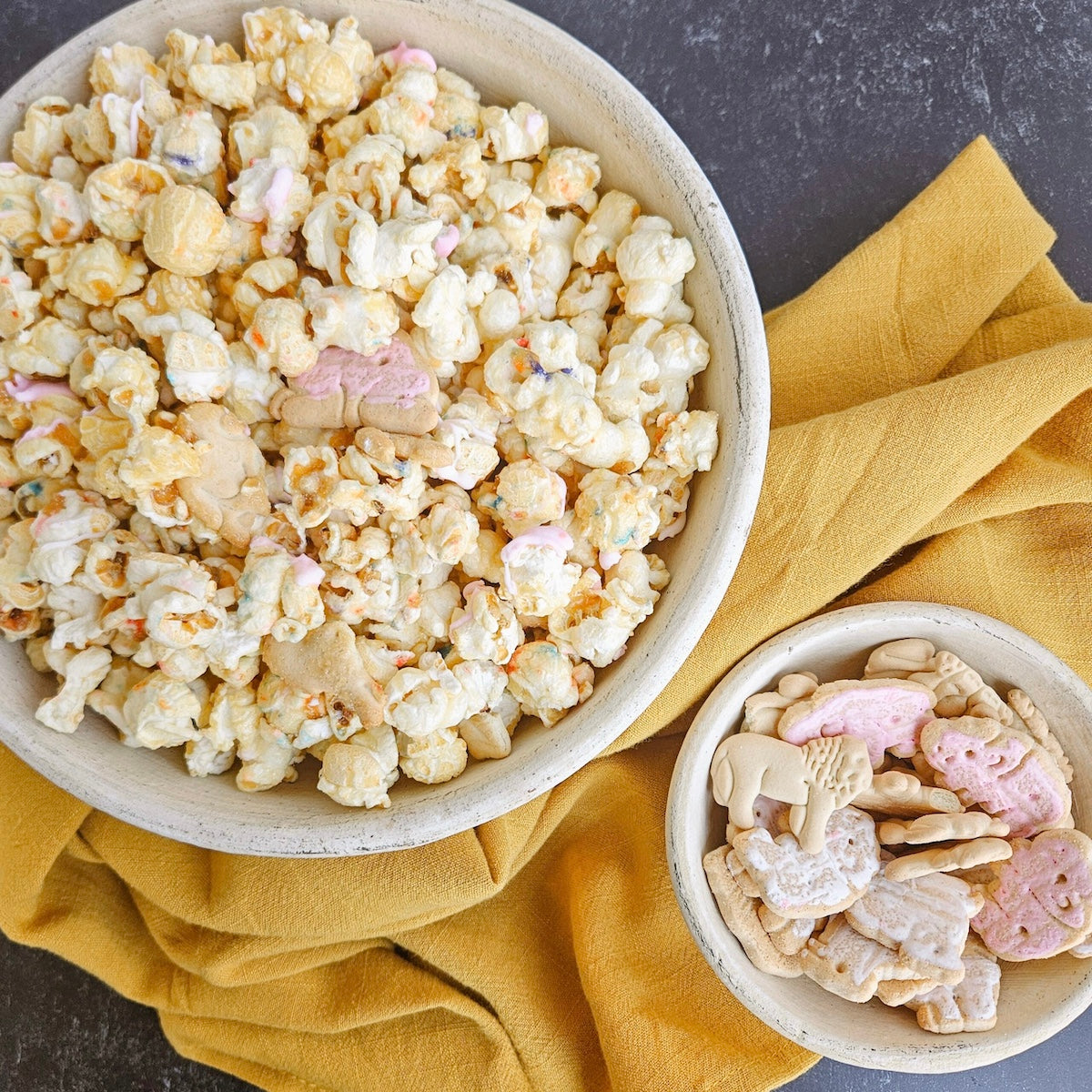 Frosted Animal Cracker Popcorn – Al's Delicious Popcorn