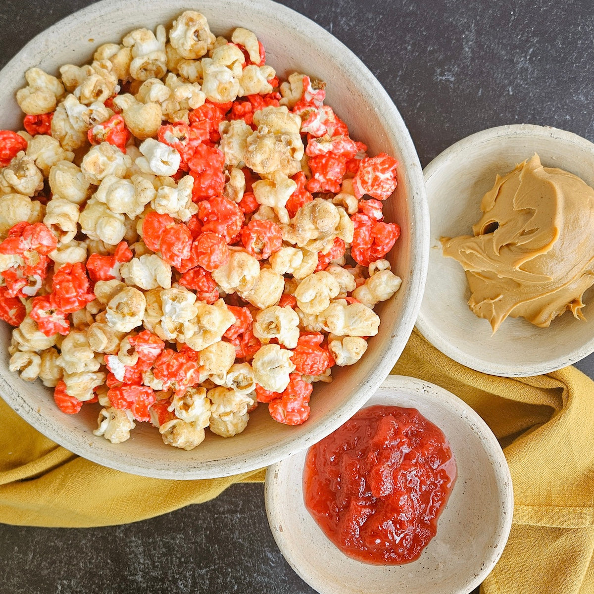 Peanut Butter & Strawberry Jelly Popcorn – Al's Delicious Popcorn